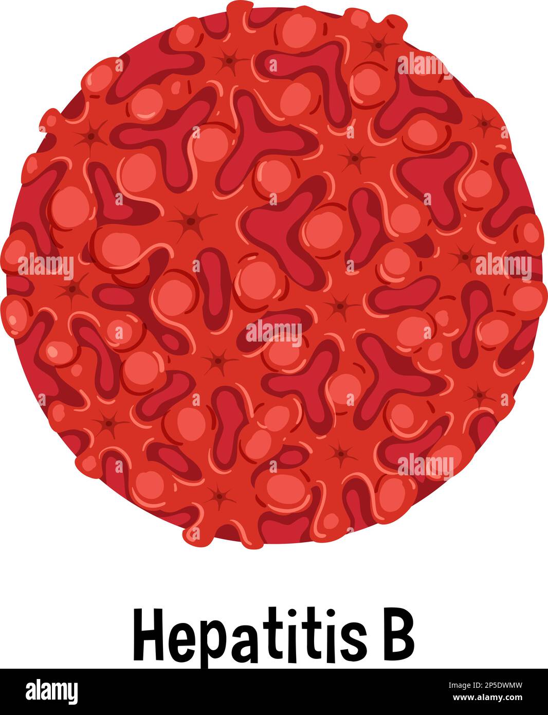 Hepatitis virus drawing Stock Vector Images - Alamy
