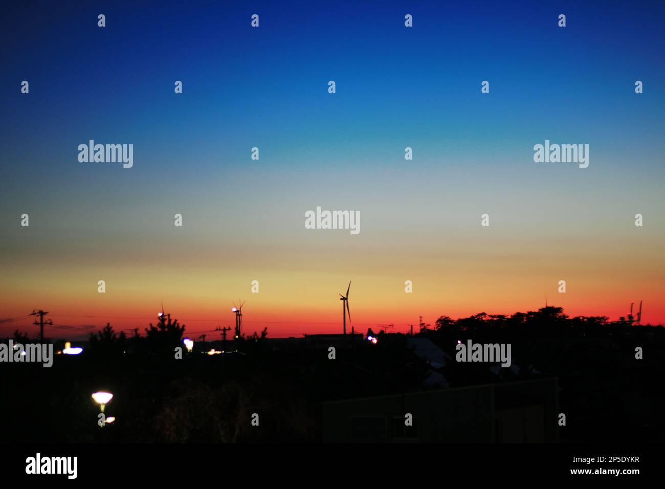 Sunset in Japan urban area, colorful sunset, chilling with sunset in ...