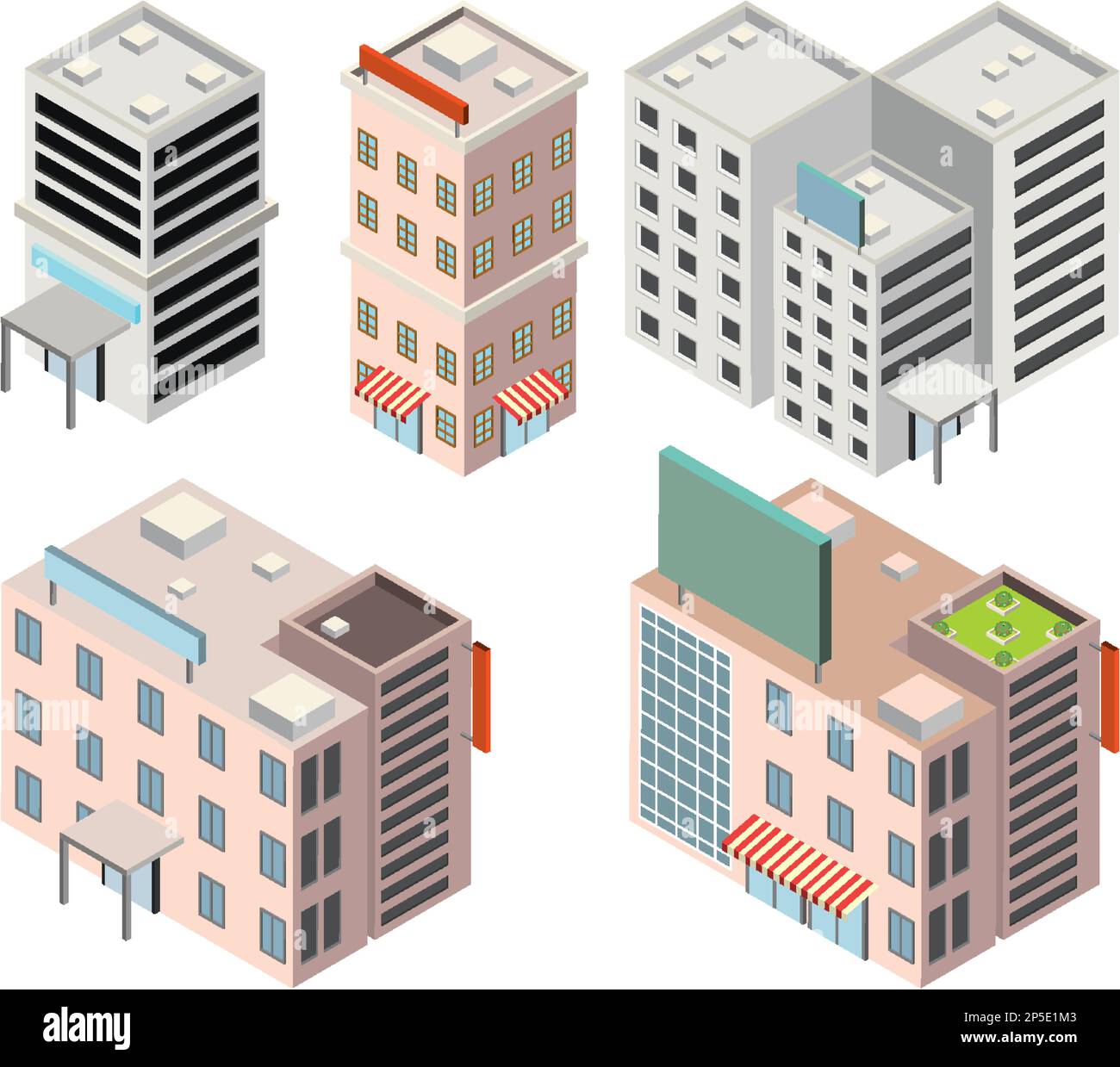3d Building Vector Png