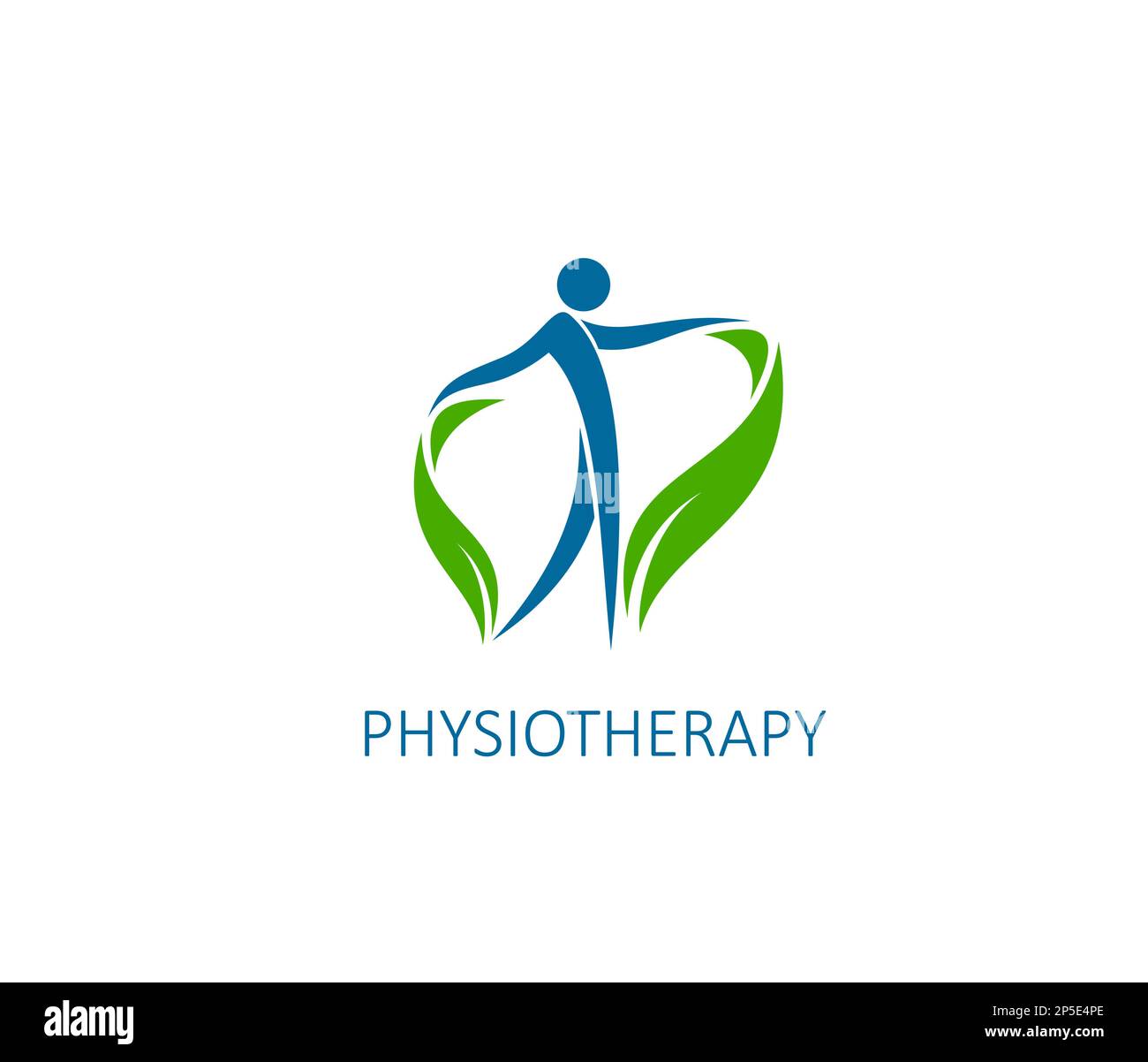 Physiotherapy, chiropractic practice icon. Physiotherapy doctor ...