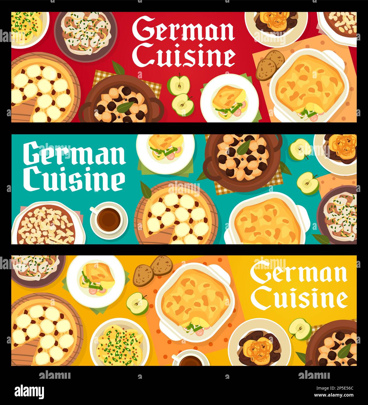 Streusel cake Stock Vector Images - Alamy