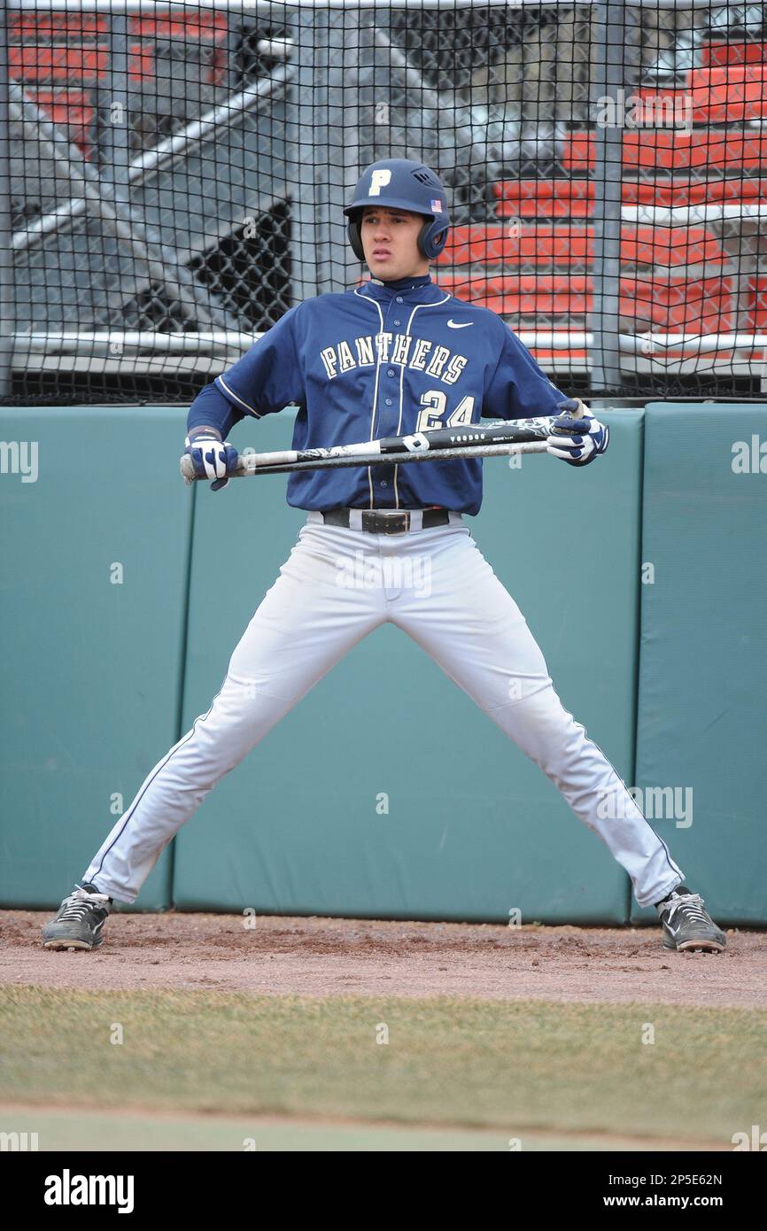 Pittsburgh Panthers outfielder Boo Vazquez (24) during game against the ...