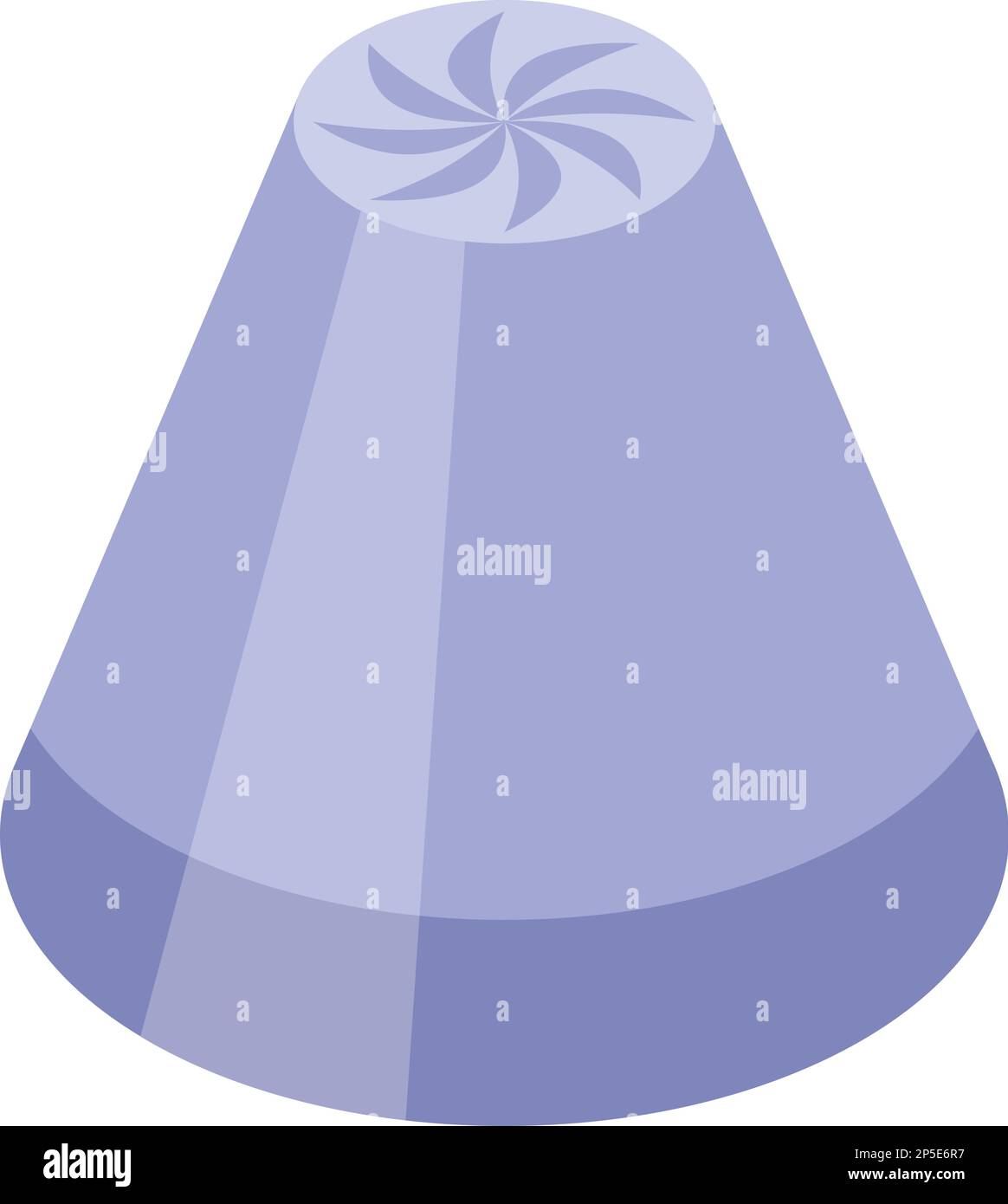 Cream icing nozzles icon isometric vector. Cake pastry. Cooking bakery ...