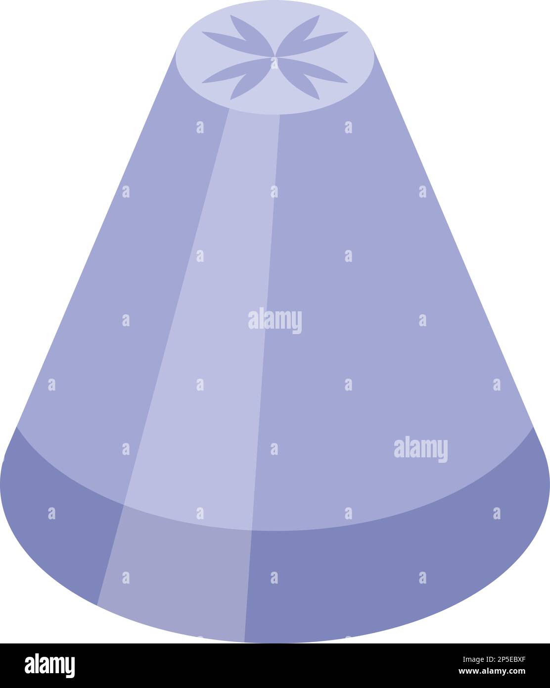 Food icing nozzles icon isometric vector. Cake pastry. Frosting tool ...