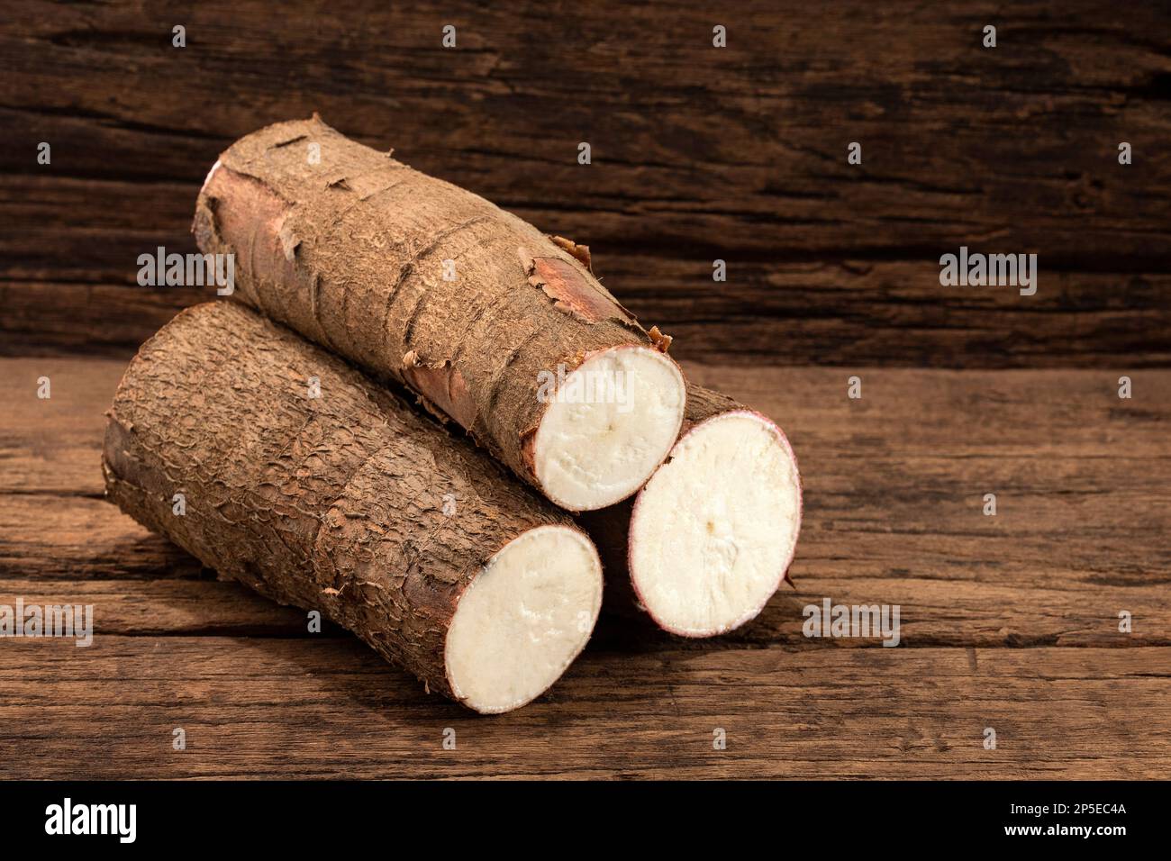 Fresh organic cassava (mandioca) - Manihot esculenta Stock Photo - Alamy