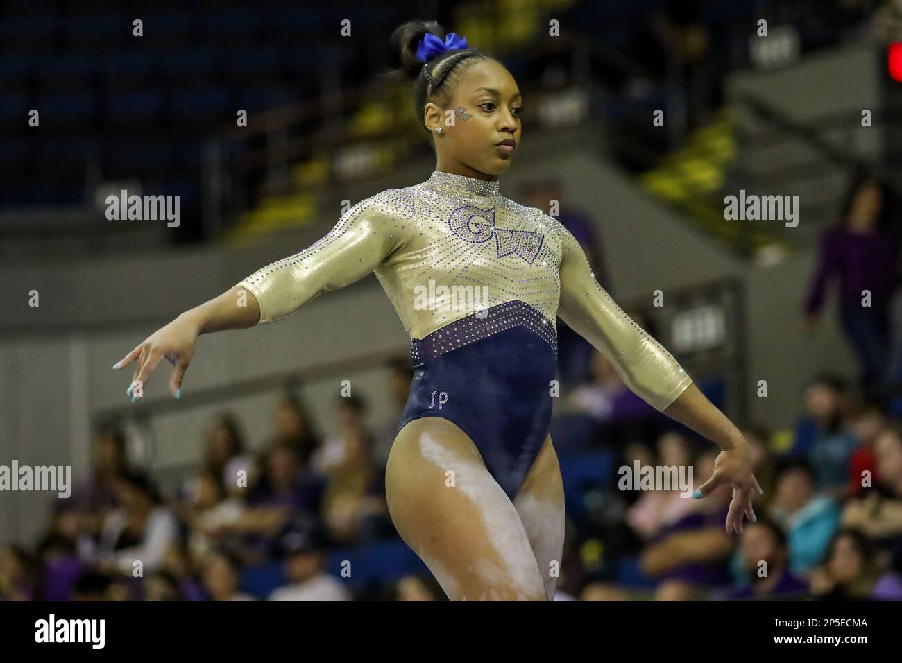 Baton Rouge, LA, USA. 3rd Mar, 2023. George Washington's Deja Chambliss ...