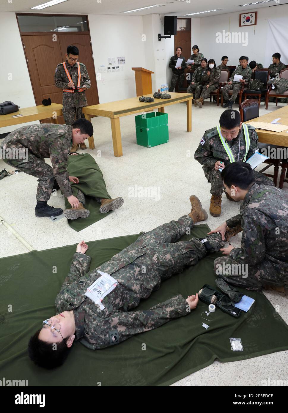 Seoul, south Koera, 07th Mar, 2023. Artillery fire competition Soldiers ...