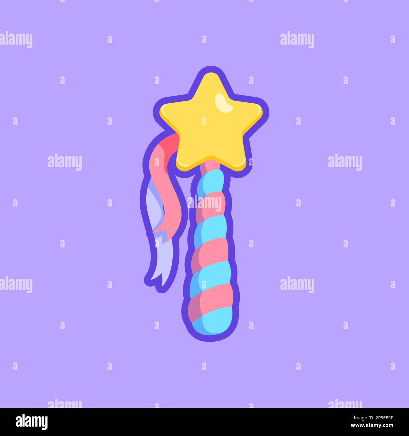 I letter typeset element, unicorn alphabet sign isolated ABC character ...