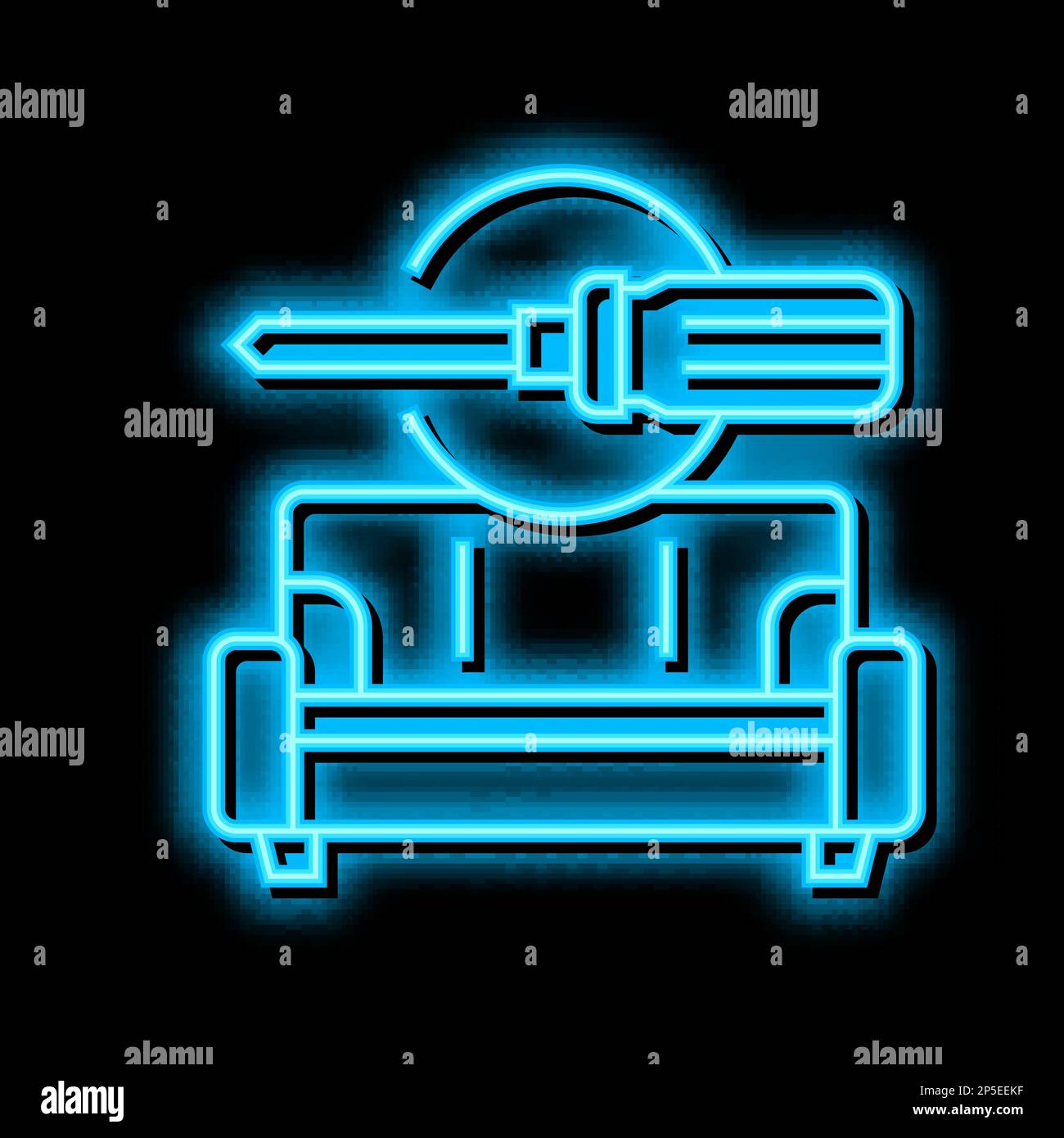 furniture repair neon glow icon illustration Stock Vector Image & Art ... furniture repair neon glow icon illustration Stock Vector Image & Art ...