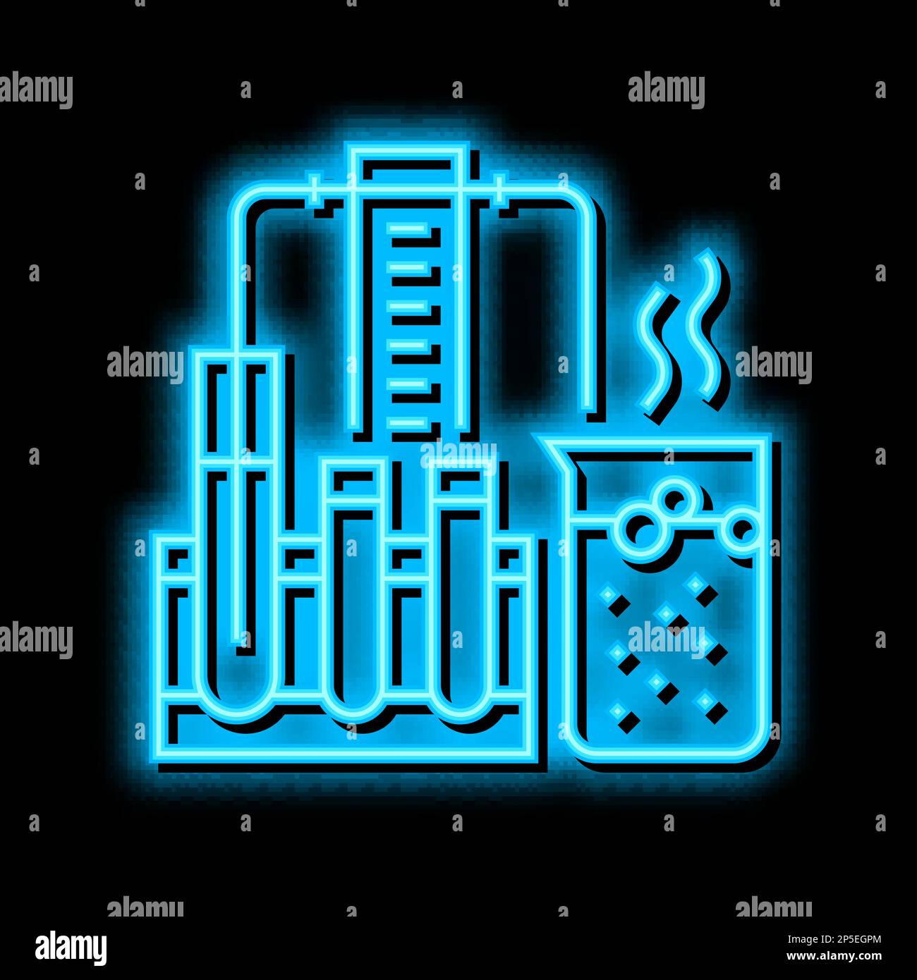 science toys neon glow icon illustration Stock Vector Image & Art - Alamy