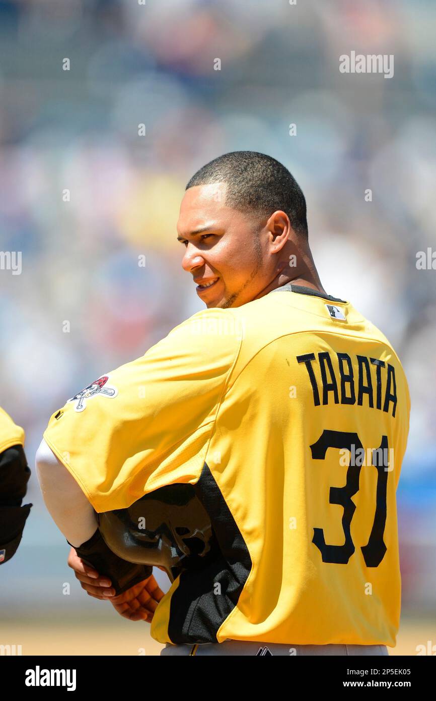 Pittsburgh Pirates outfielder Jose Tabata #31 during a Spring Training ...