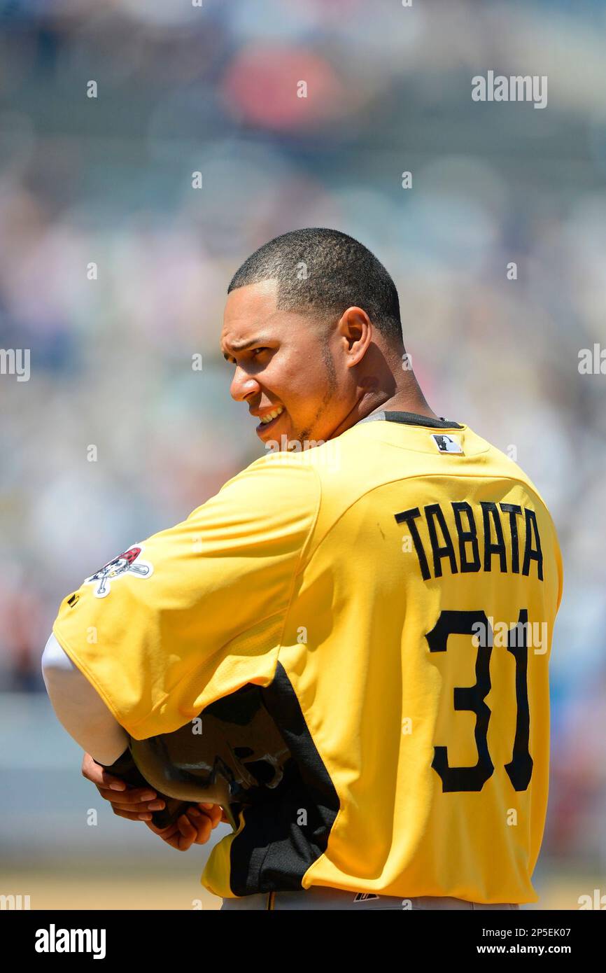 Pittsburgh Pirates outfielder Jose Tabata #31 during a Spring Training ...