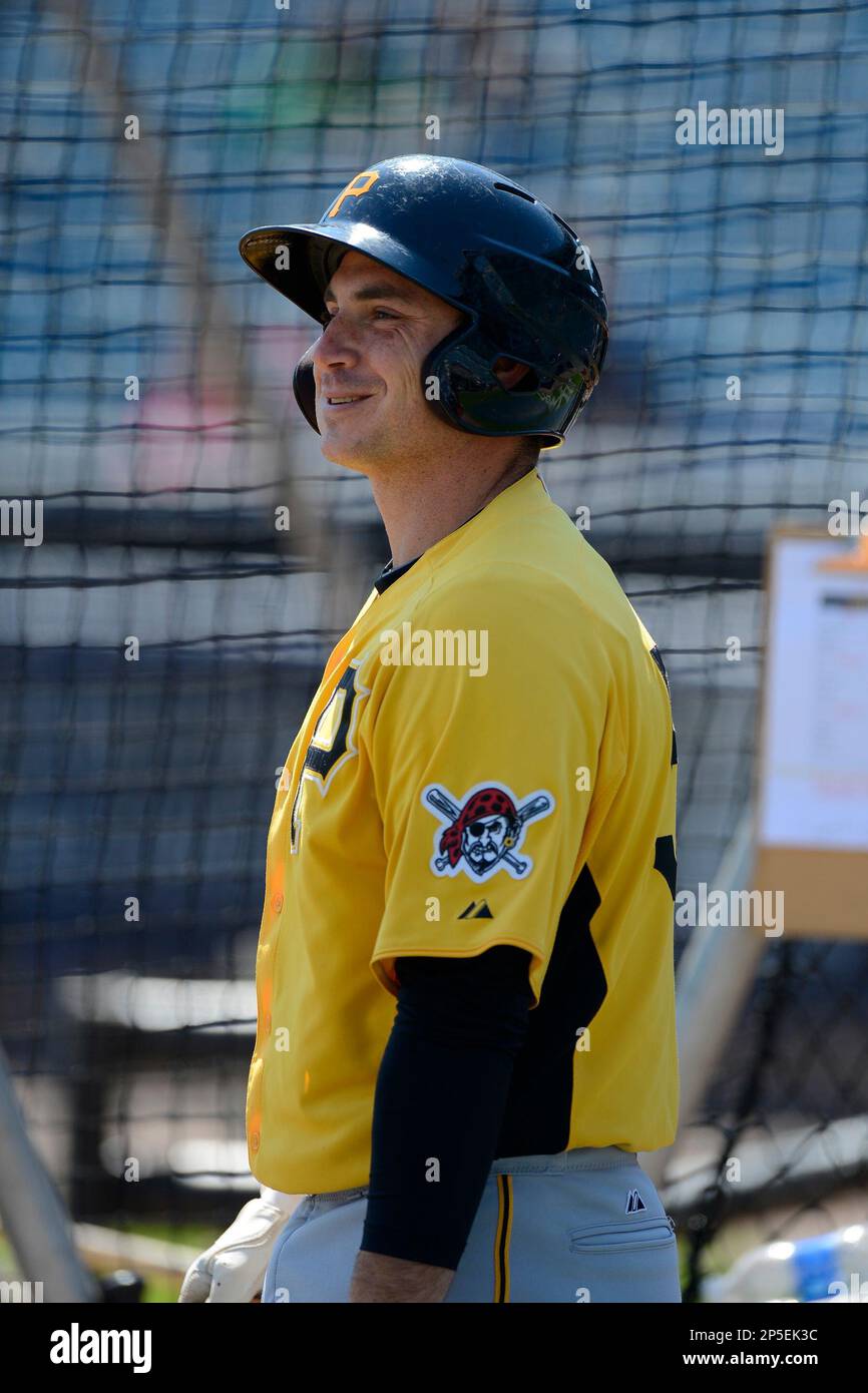 Pittsburgh Pirates catcher Charlie Cutler #55 during batting practice ...