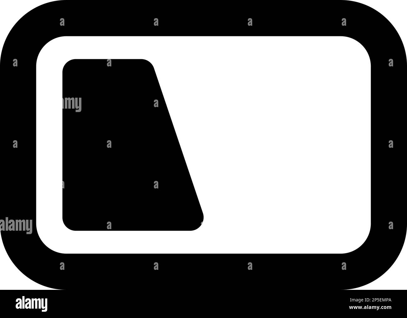 Simple IC card silhouette icon. IC card payment. Electronic payment ...