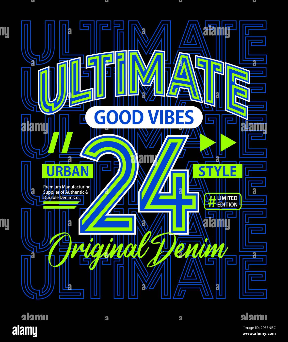Ultimate design graphic for print on t shirts, labels, posters, and itc ...