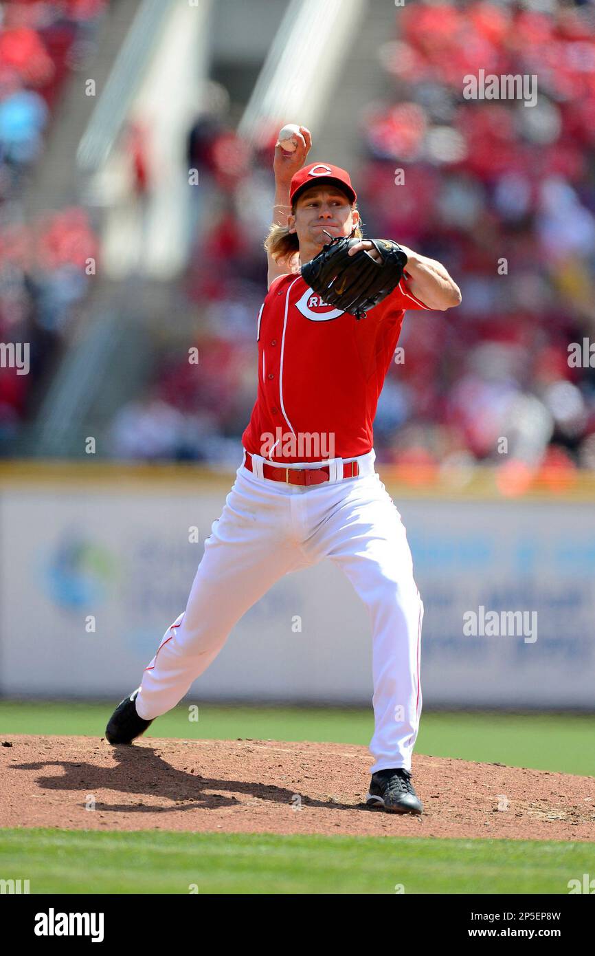 Cincinnati Reds pitcher Bronson Arroyo #61 during a game against the ...