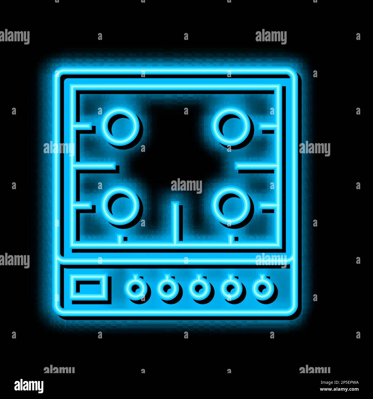 Cooktop range Stock Vector Images - Alamy
