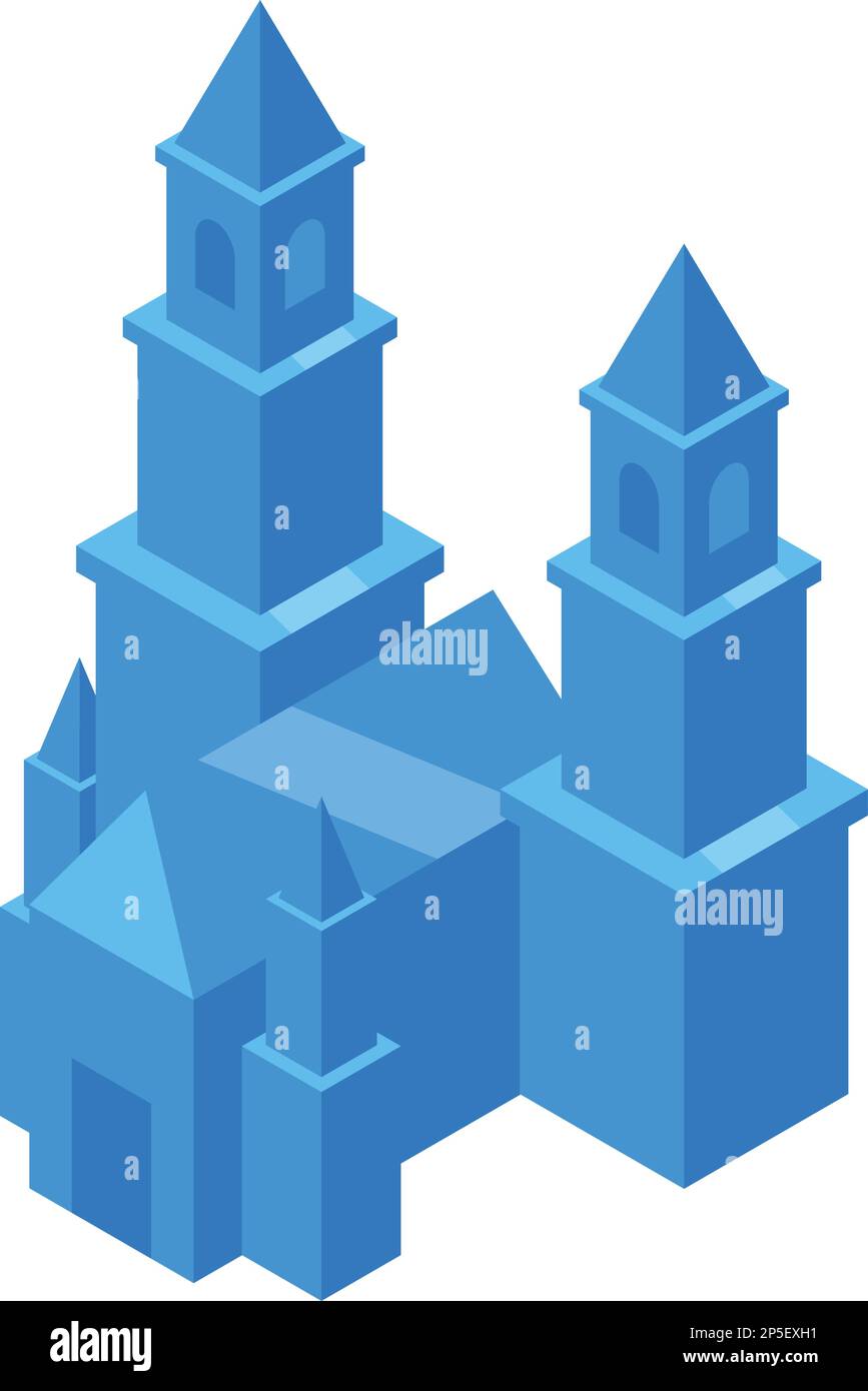 Frozen ice castle Stock Vector Images - Alamy