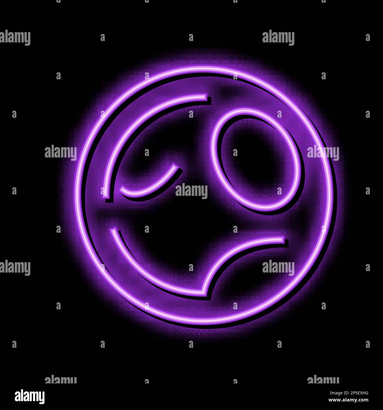 pearl stone rock neon glow icon illustration Stock Vector Image & Art ...