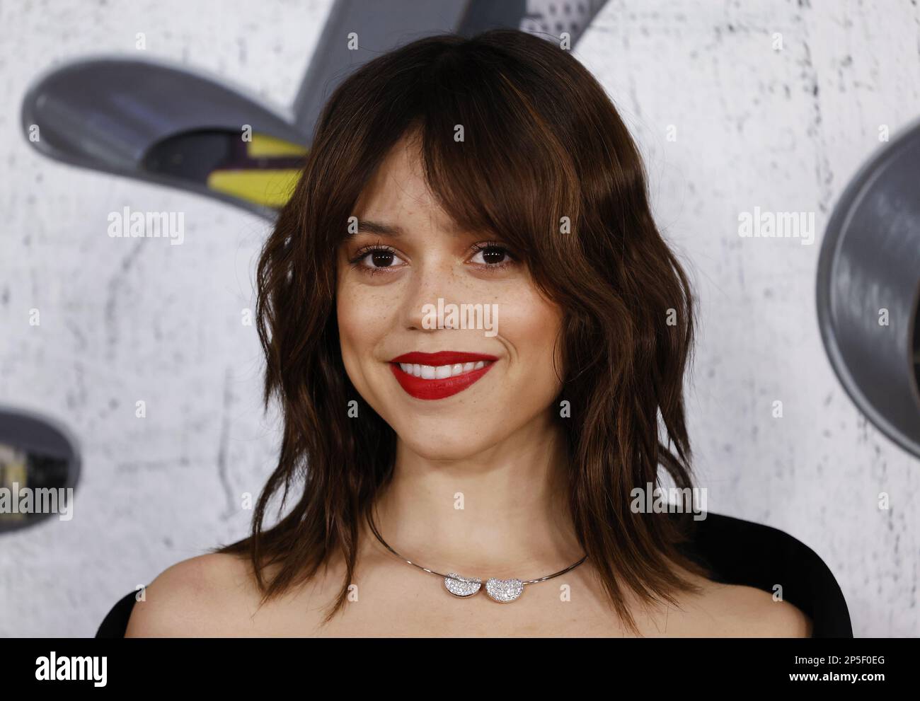 New York, United States. 06th Mar, 2023. Jenna Ortega arrives on the ...