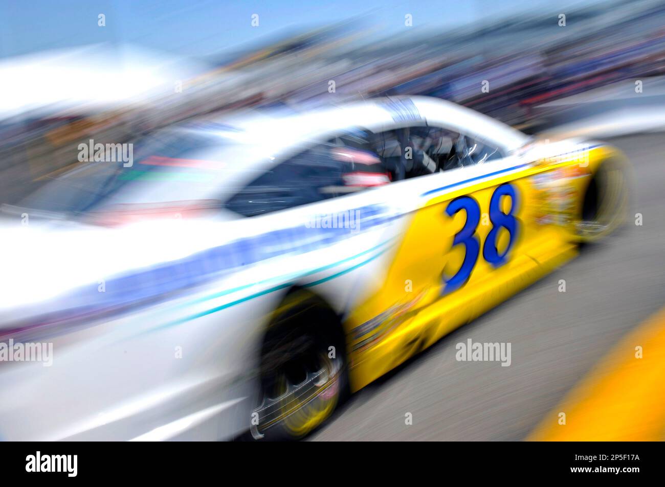 David Gilliland during practice for the NASCAR Sprint Cup Series Toyota ...