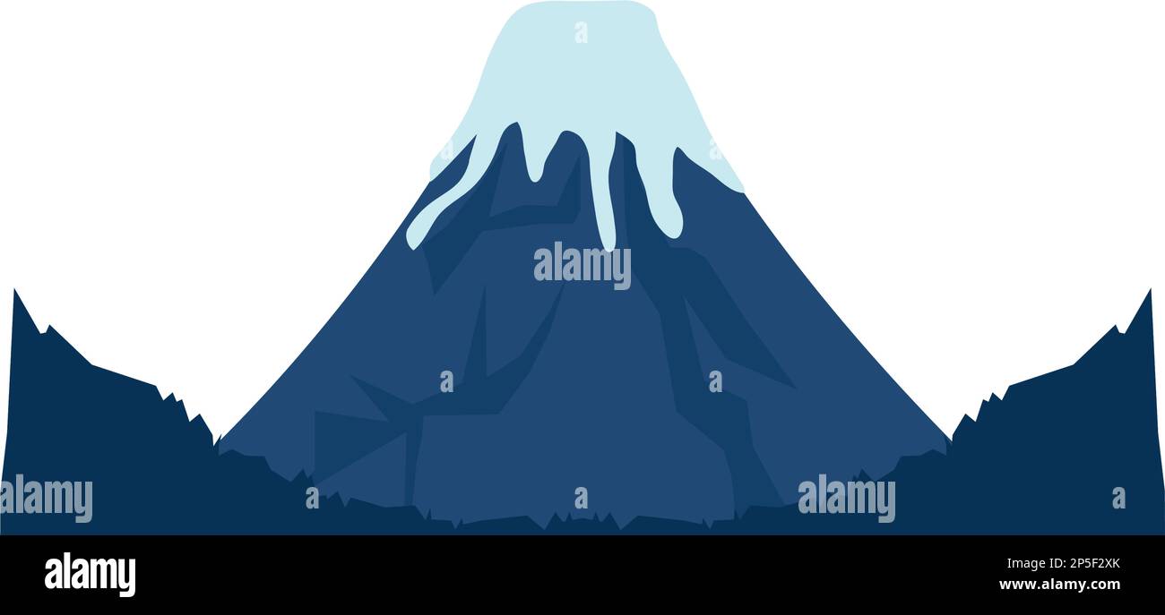 fuji mount japanese landmark Stock Vector Image & Art - Alamy