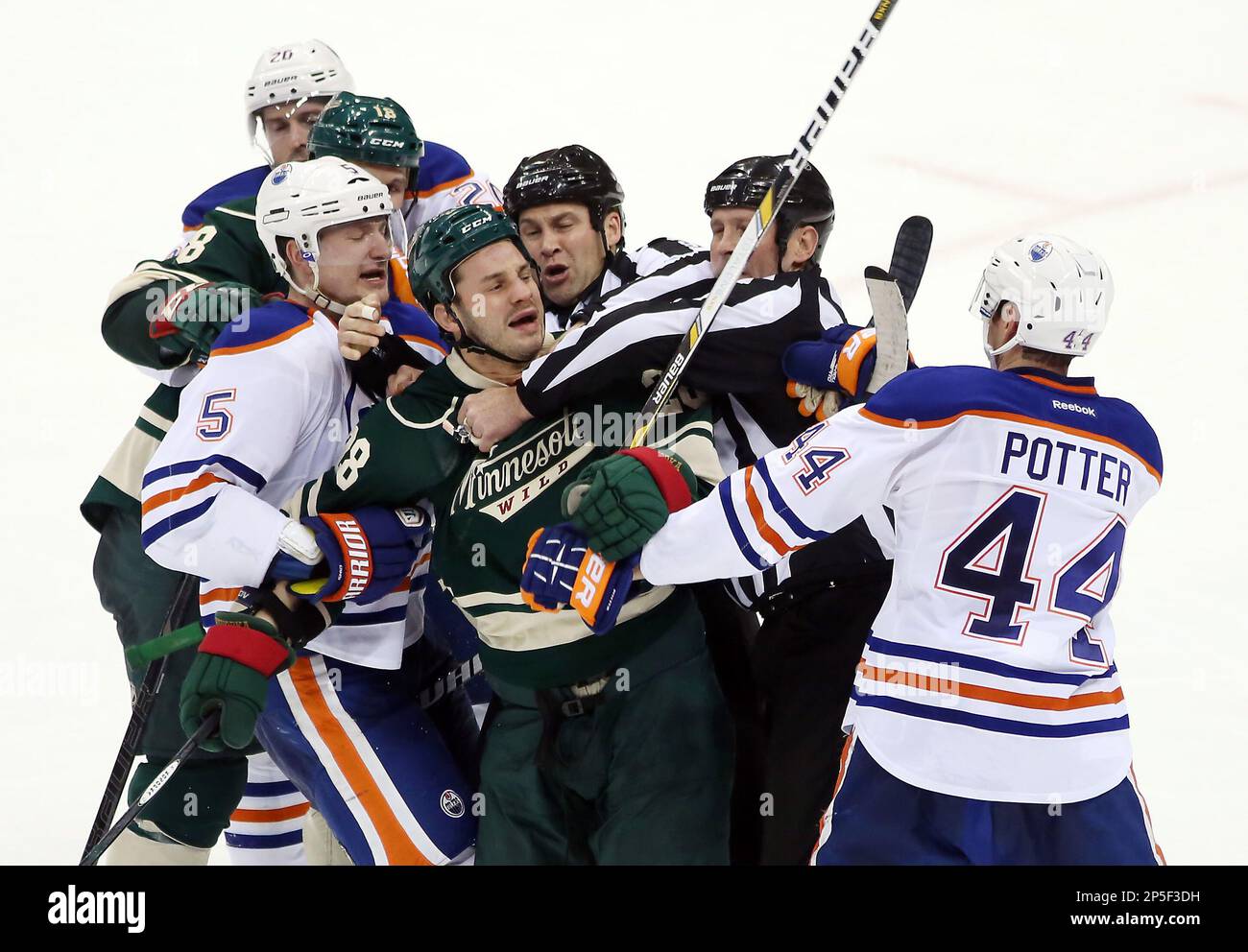 April 26, 2013 - St. Paul, MN, U.S - April 26, 2013: Minnesota Wild ...