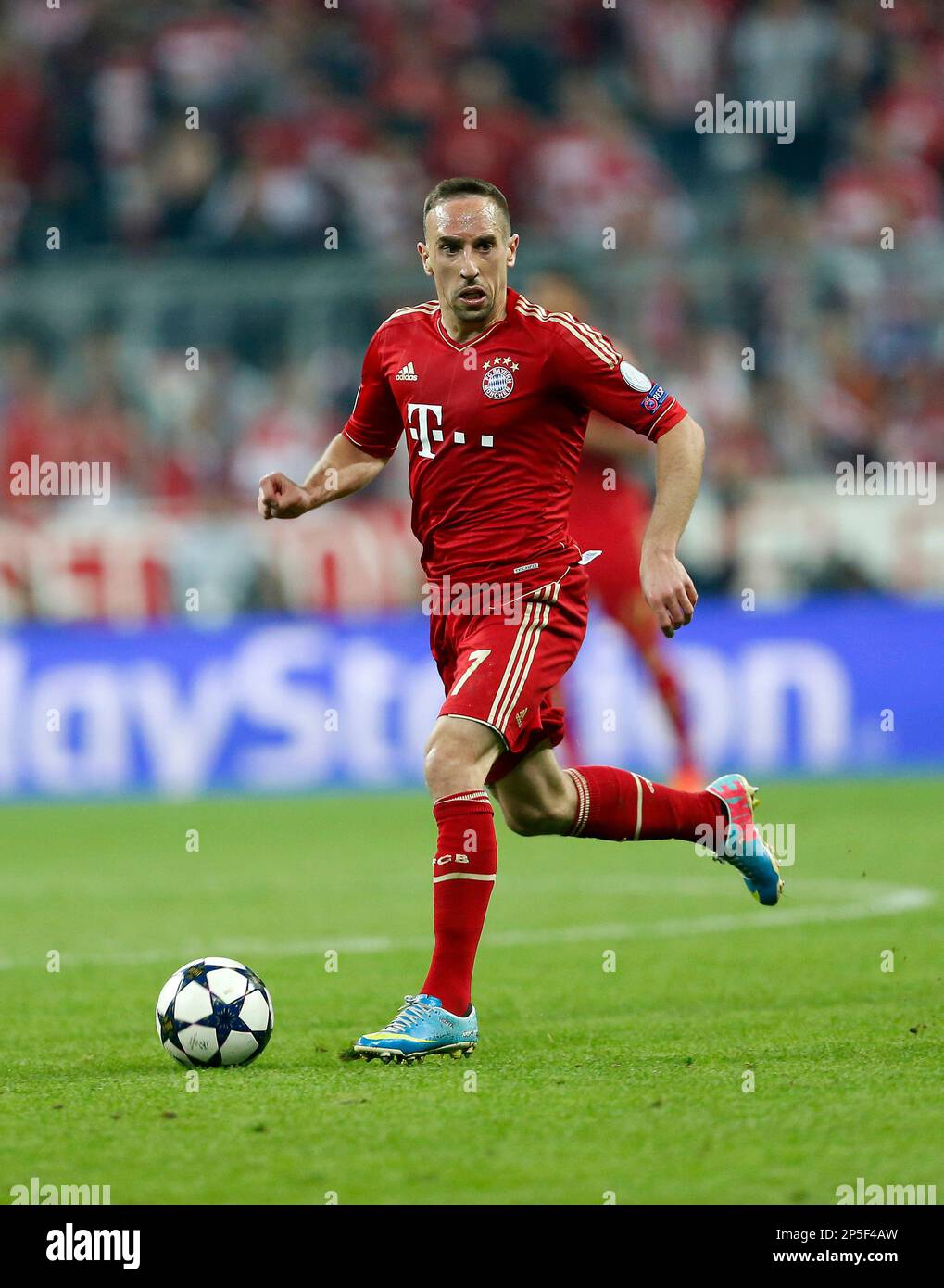 April 23, 2013 - Munich, United Kingdom - Munich's Franck Ribery in ...