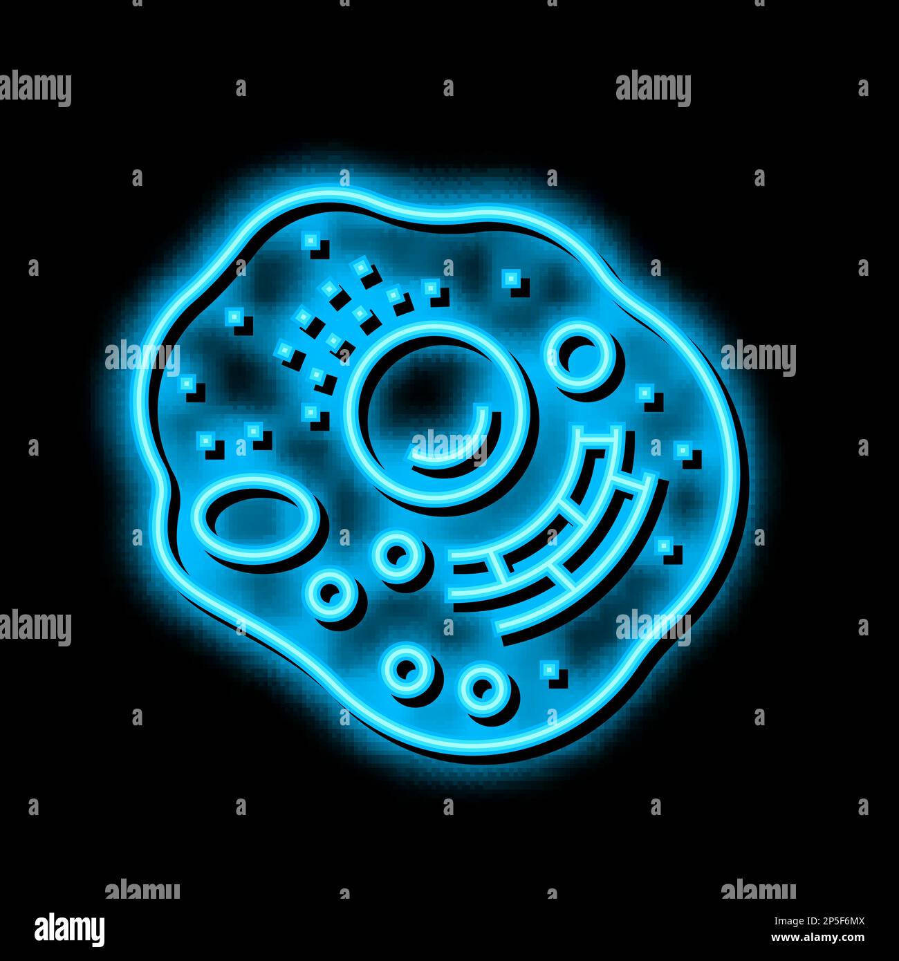 Liver human organ neon Stock Vector Images - Alamy
