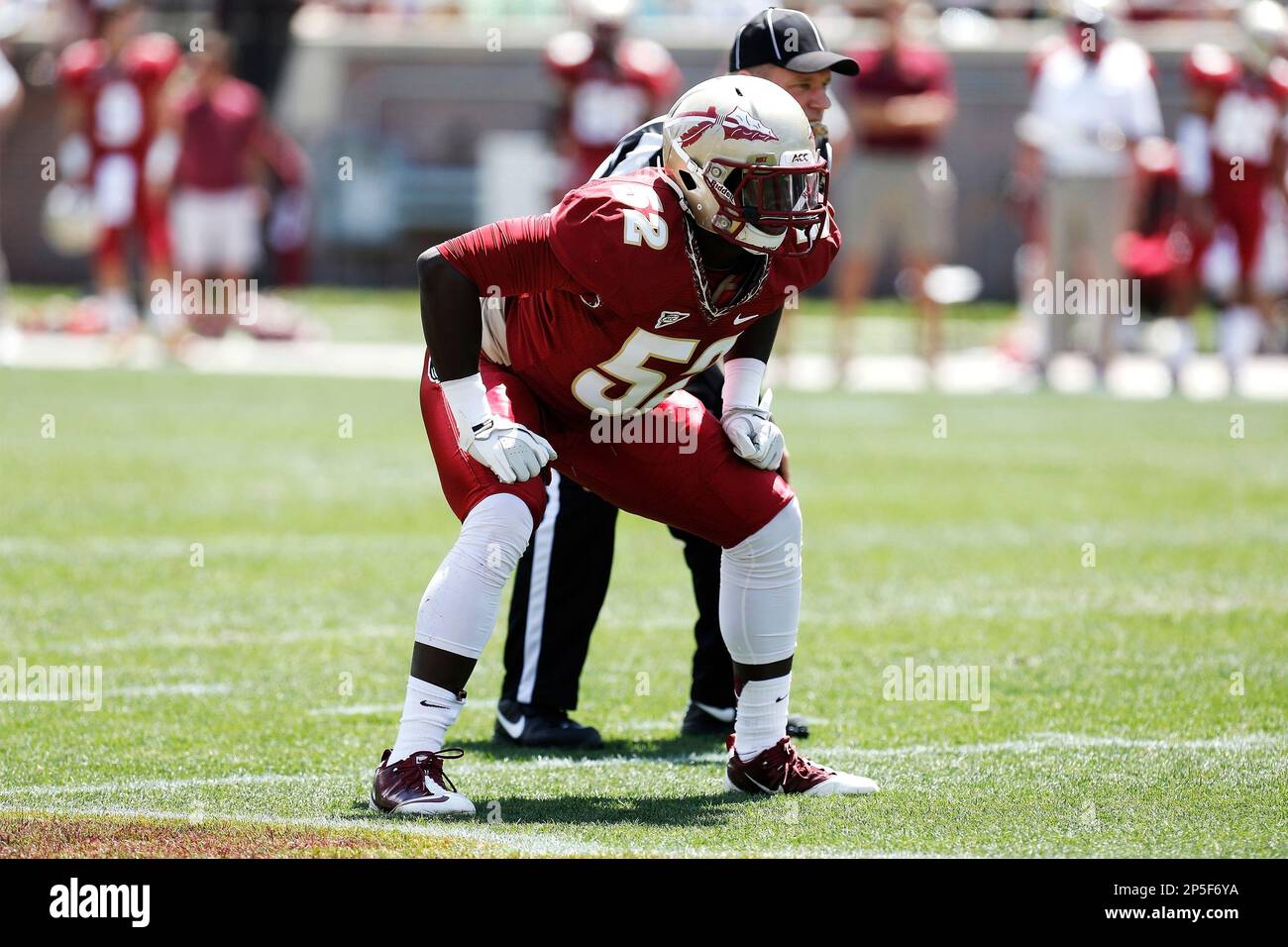 Florida State Linebacker (52) Ukeme Eligwe during the annual Garnet and ...