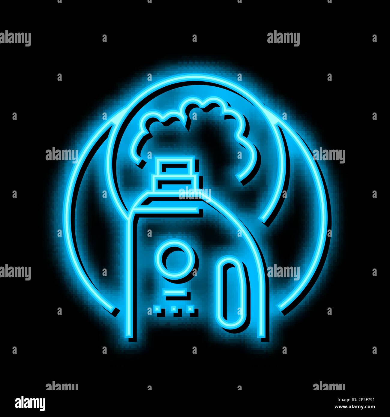 household chemical goods neon glow icon illustration Stock Vector Image ...