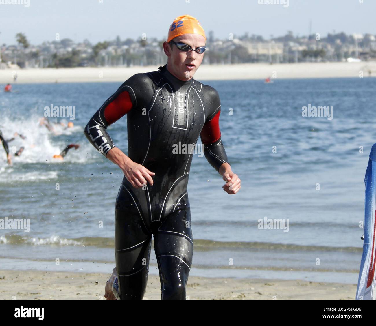 Henri Schoeman, of South Africa, at the ITU Omegawave World Triathlon ...