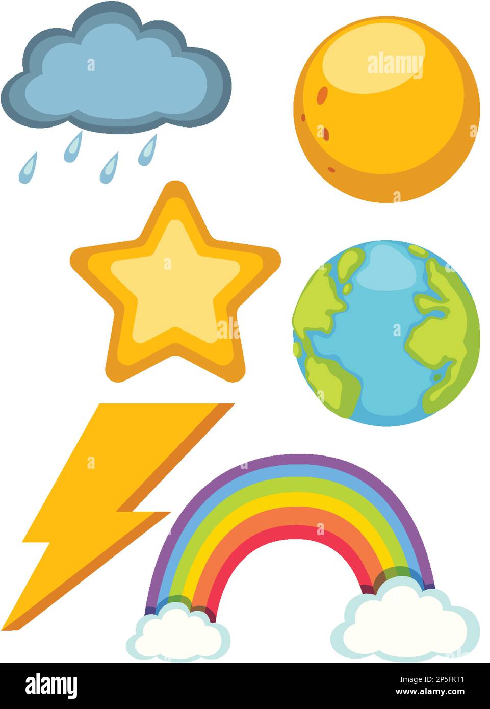 Cartoon world storm Cut Out Stock Images & Pictures - Alamy