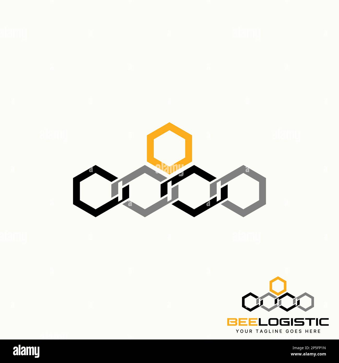 Logo design graphic concept creative abstract premium free vector stock unique connected lineout ...