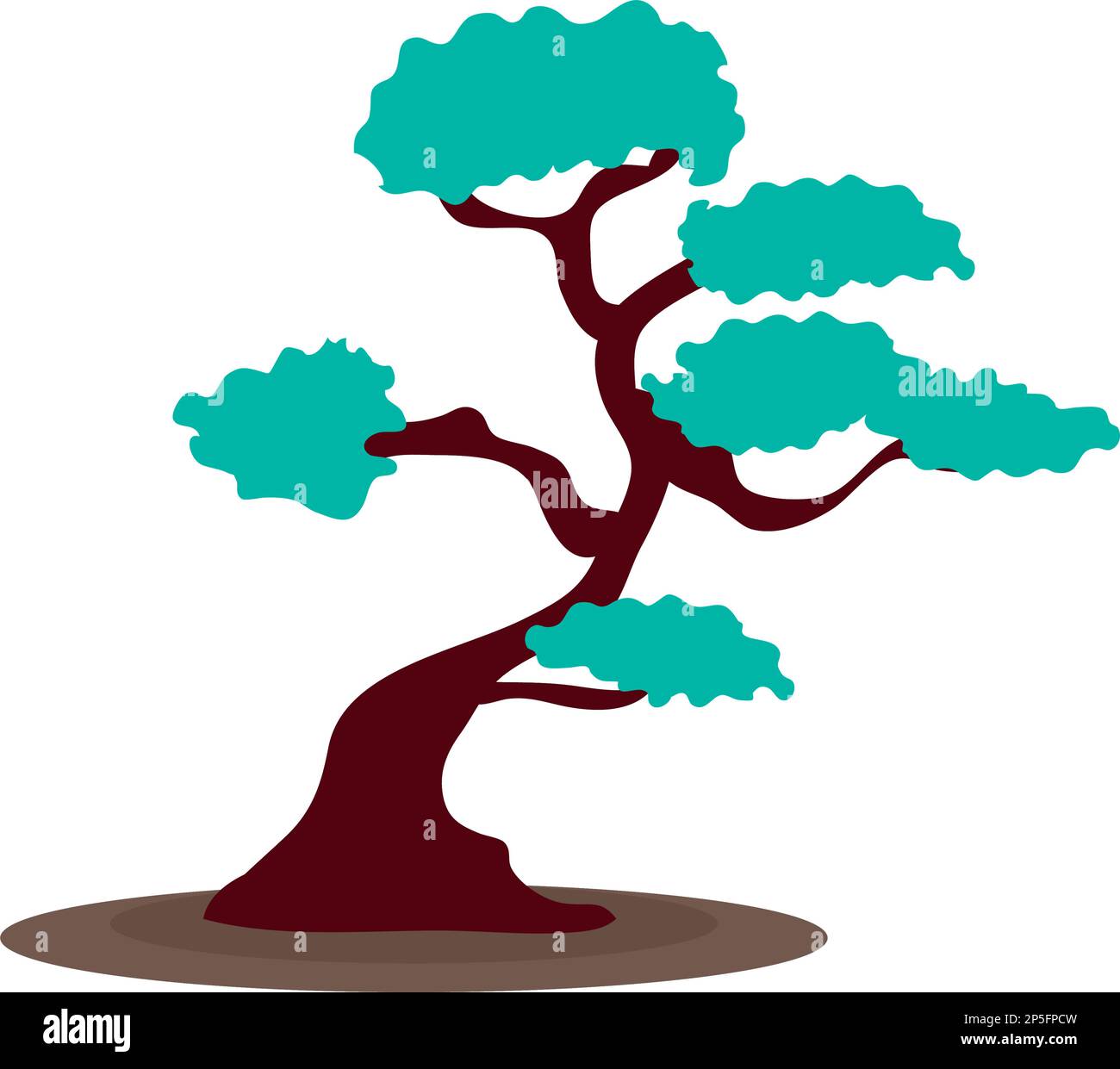 Stylized bonsai tree hi-res stock photography and images - Alamy