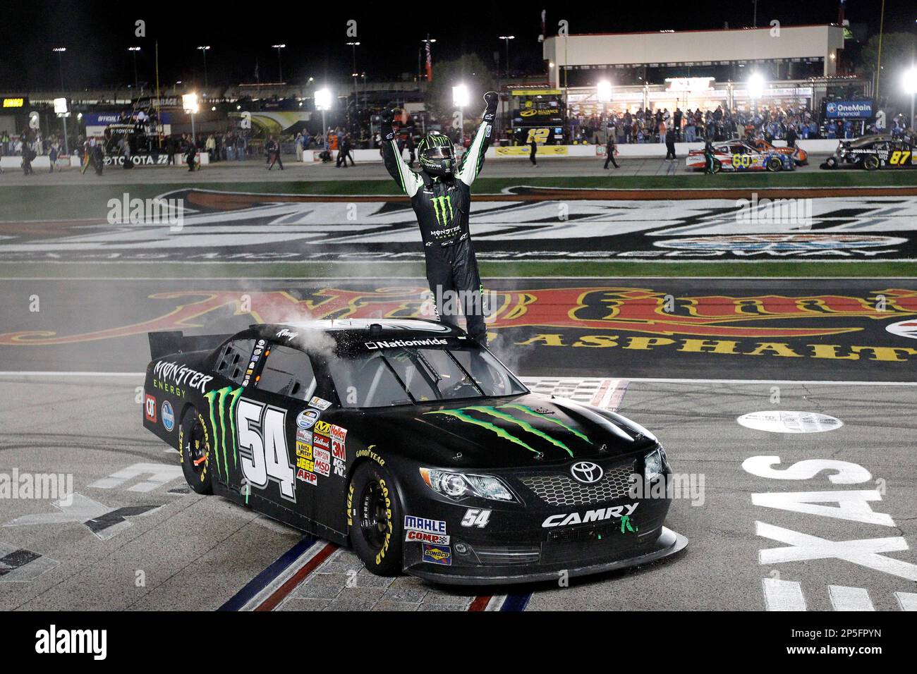 Kyle Busch wins the NASCAR Nationwide Series O'Reilly Auto Parts 300 ...