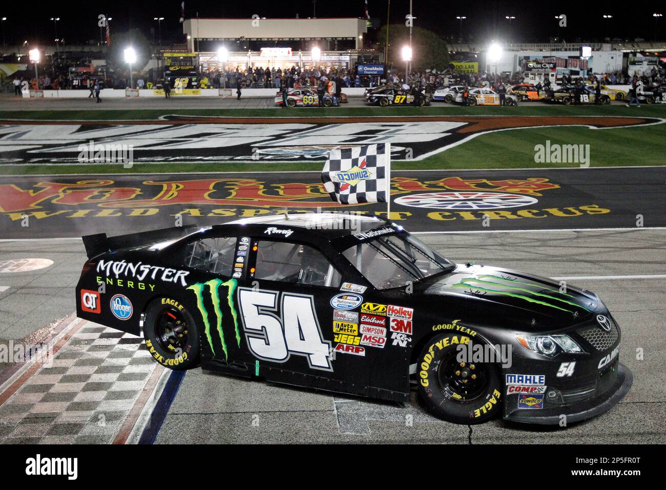 Kyle Busch wins the NASCAR Nationwide Series O'Reilly Auto Parts 300 ...
