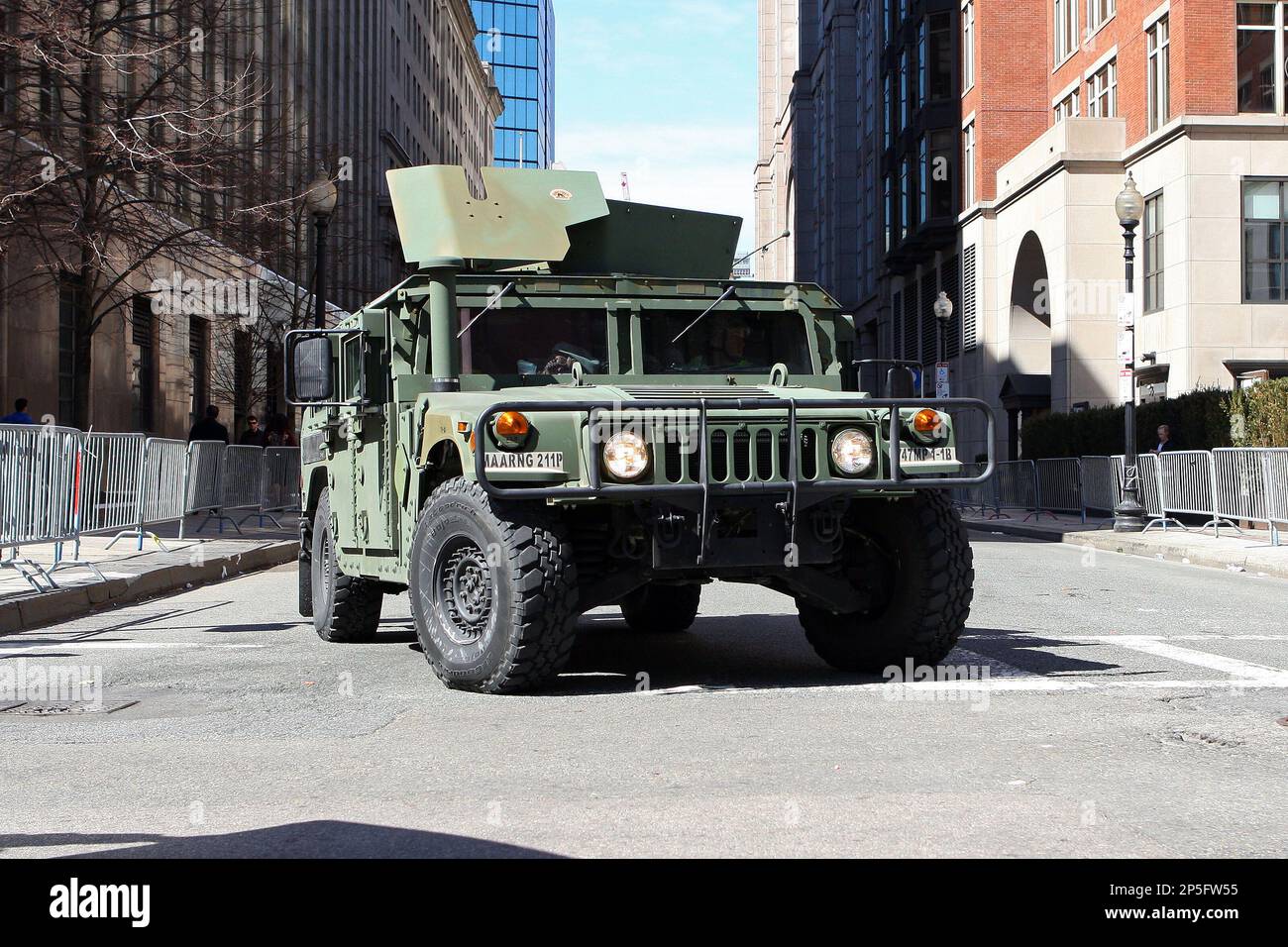 April 16, 2013 - Boston, Massachusetts, United States - A military ...