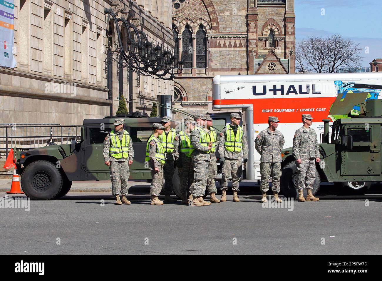 April 16, 2013 - Boston, Massachusetts, United States - Military ...