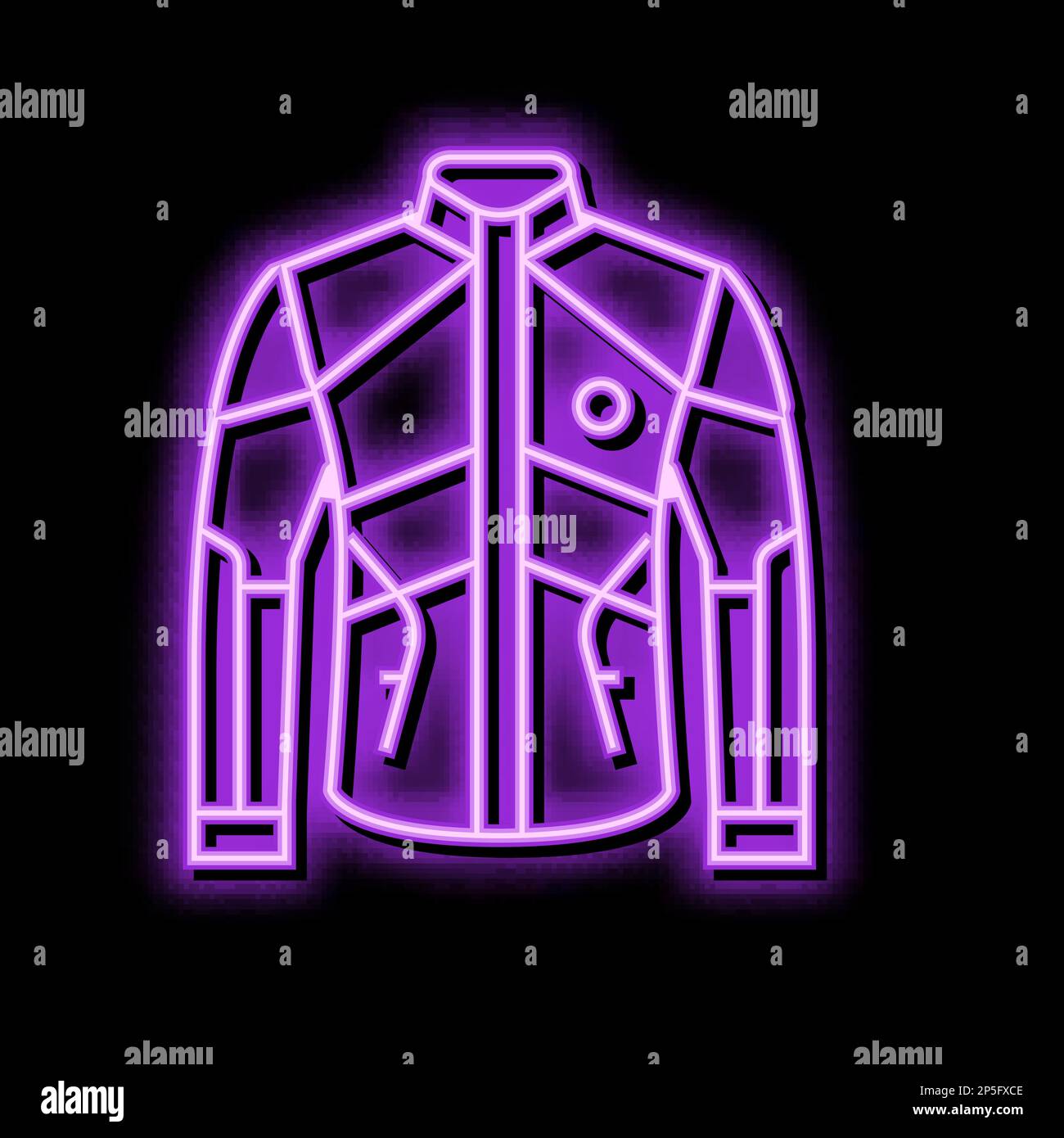 Vintage motorcycle jacket Stock Vector Images - Alamy