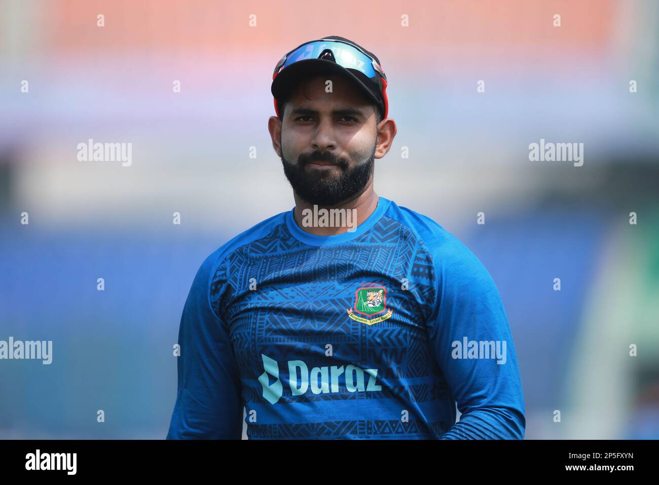 Shamim Patoary during the Bangladesh-England 3rd One Day International ...