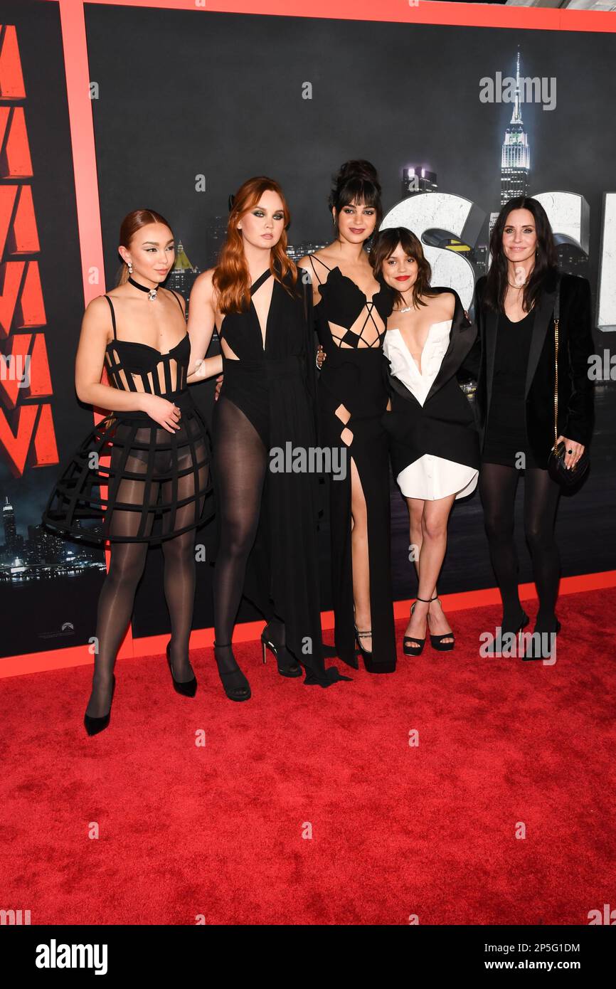 New York, USA. 06th Mar, 2023. Devyn Nekoda, Liana Liberato, Melissa ...