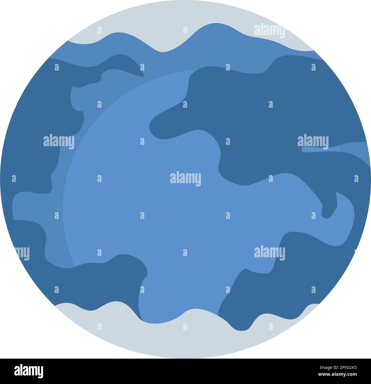 blue and grey planet Stock Vector Image & Art - Alamy