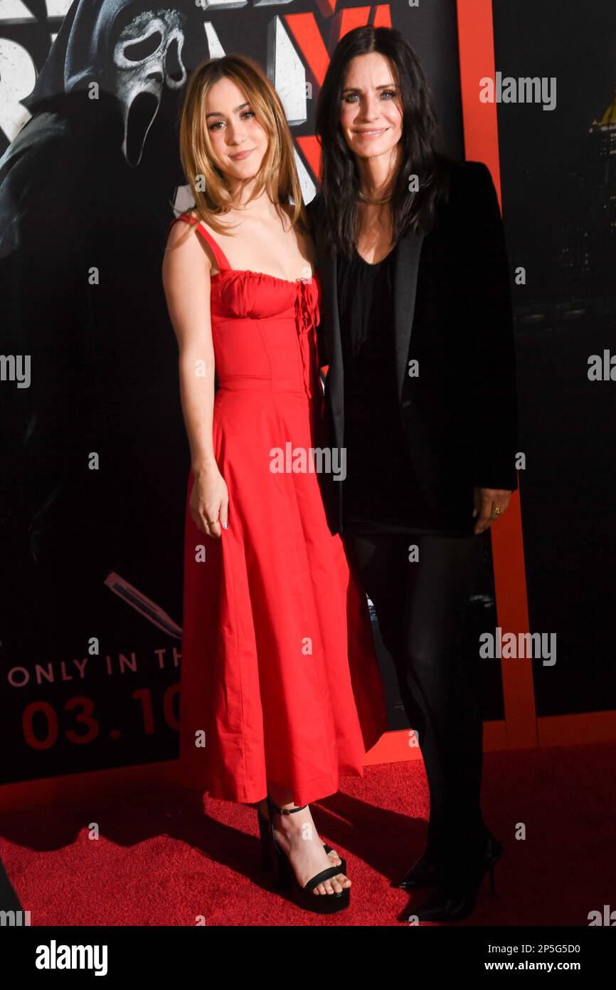 New York, USA. 06th Mar, 2023. Coco Arquette and Courteney Cox attend ...
