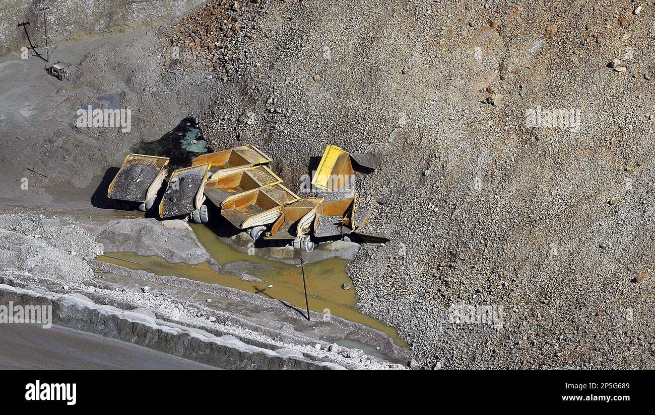 Utah Copper Mine Landslide