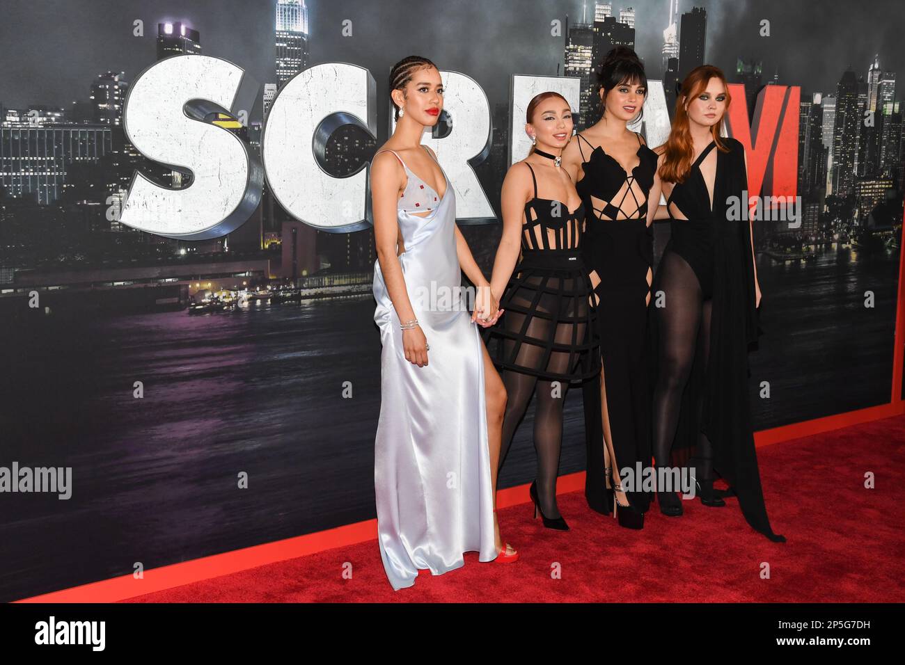 New York, NY on March 6, 2023. Jasmin Savoy Brown, Devyn Nekoda ...