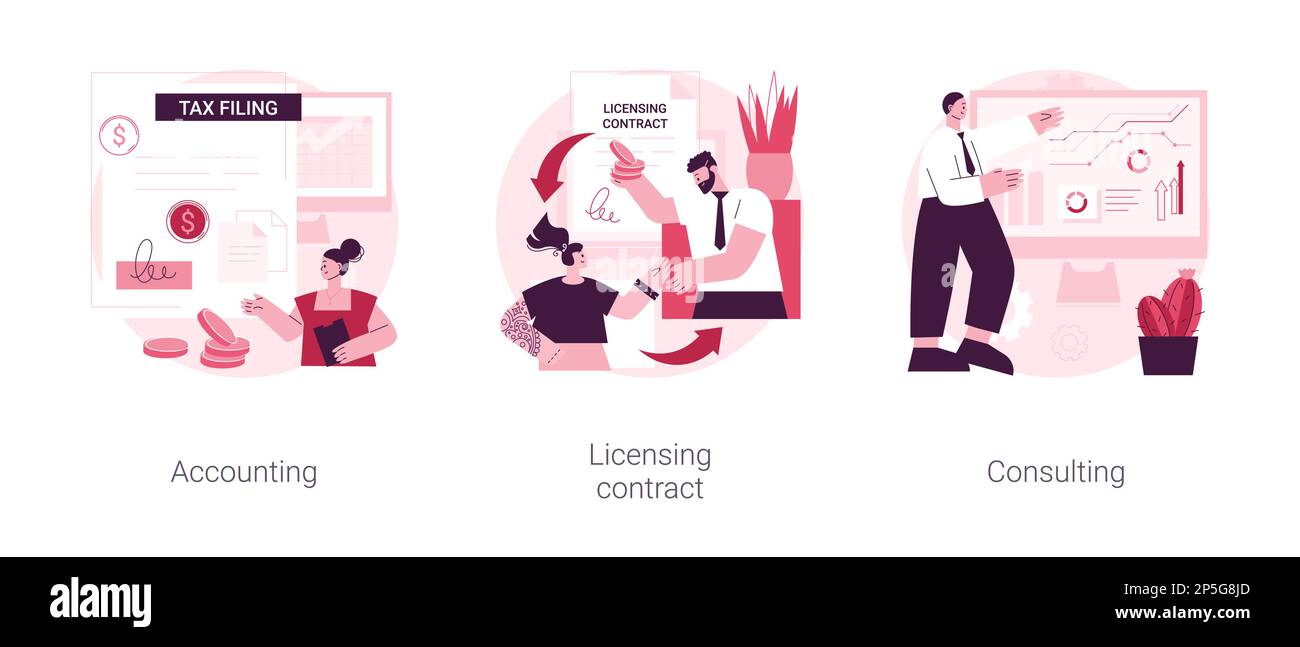 Contract expert Stock Vector Images - Alamy