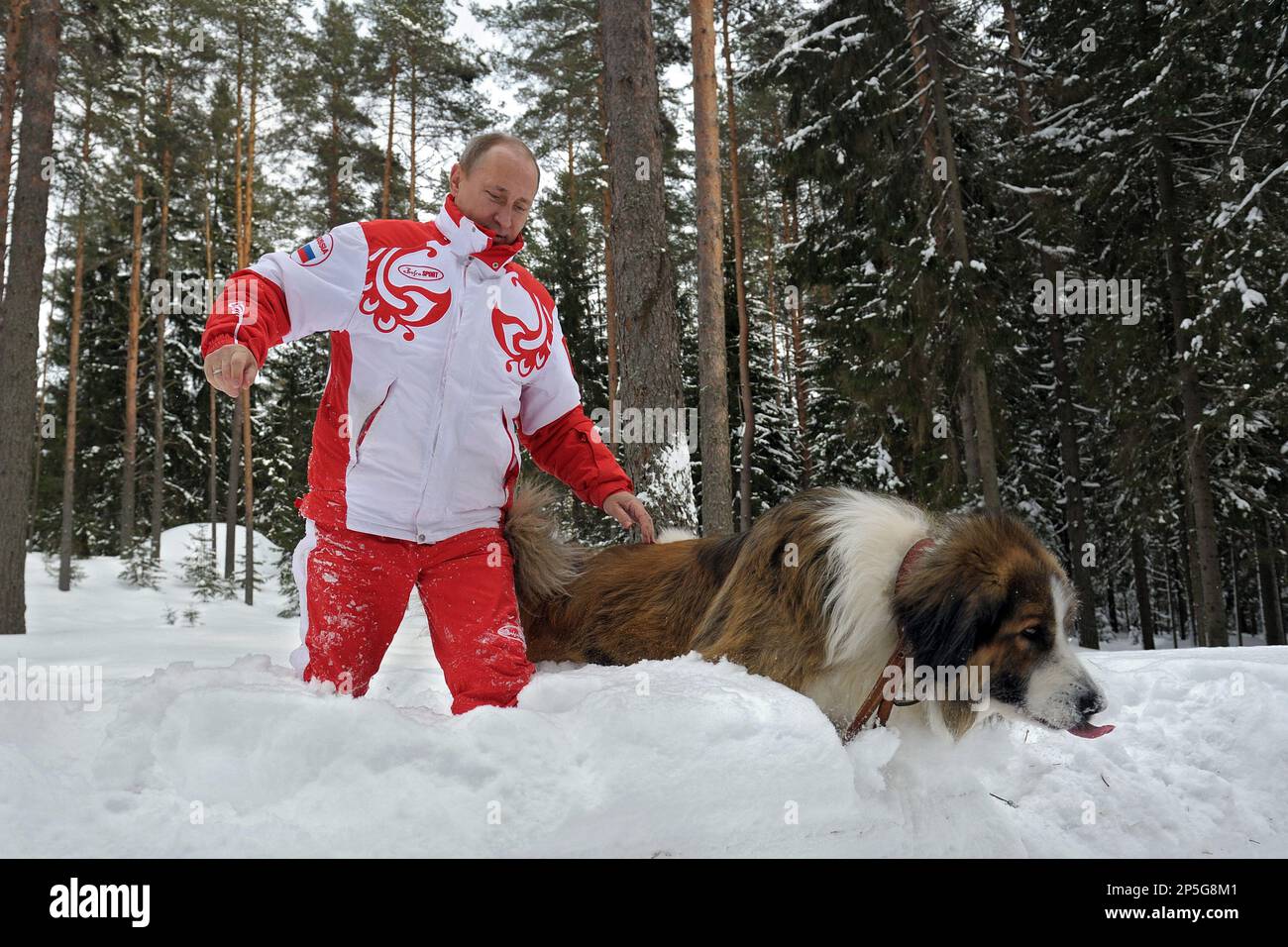In this March 24, 2013 photo, distributed by RIA Novosti Agency on ...