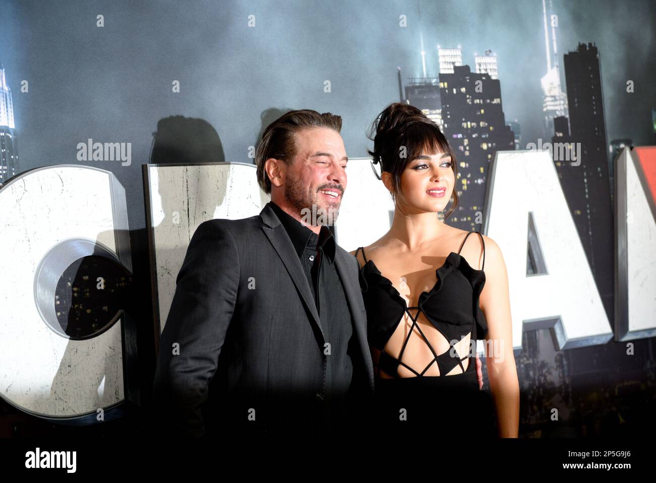 New York, NY on March 6, 2023. Skeet Ulrich and Melissa Barrera attend ...