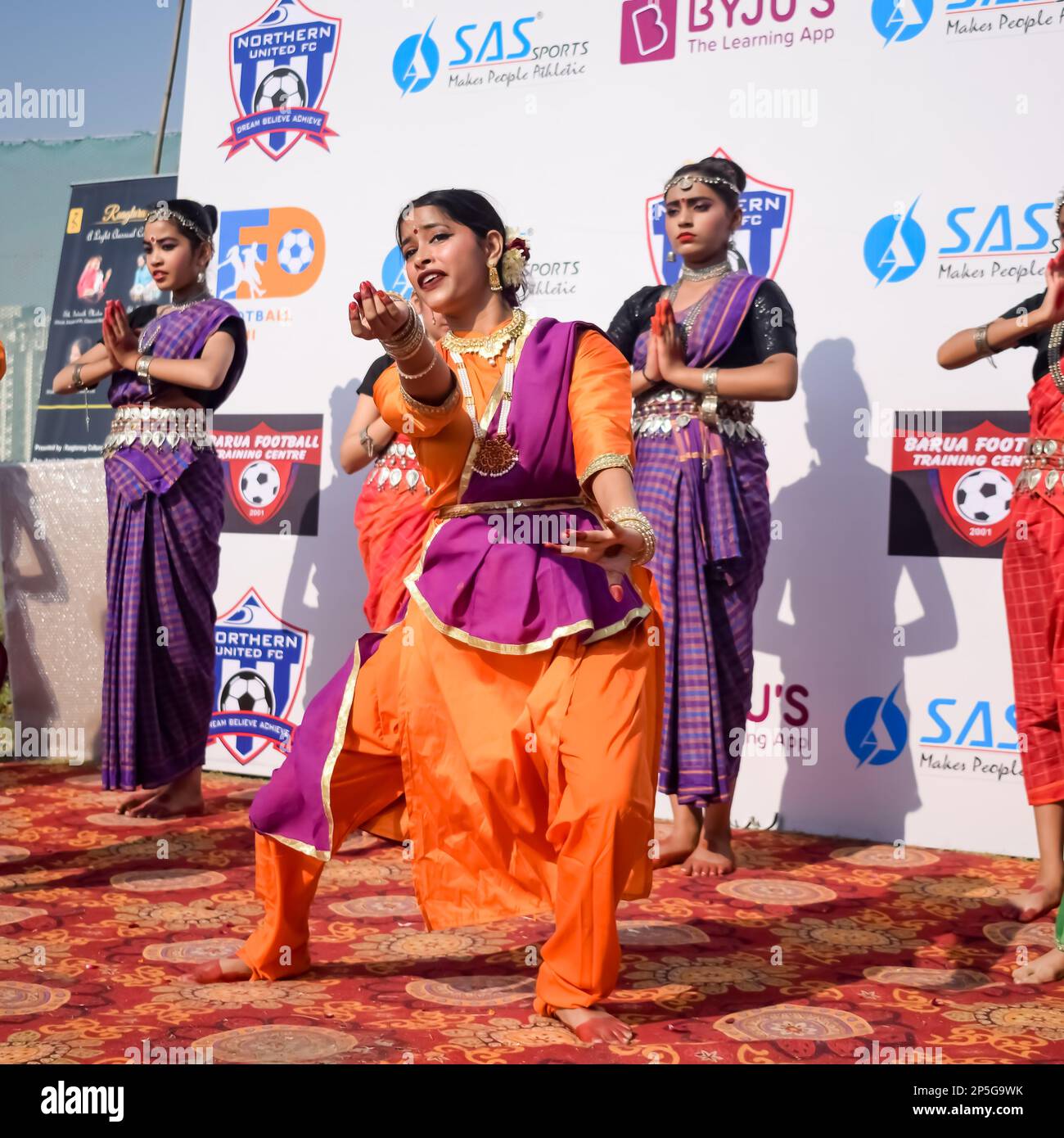 Delhi, India - December 11 2022 - Bharathanatyam Indian classical ...